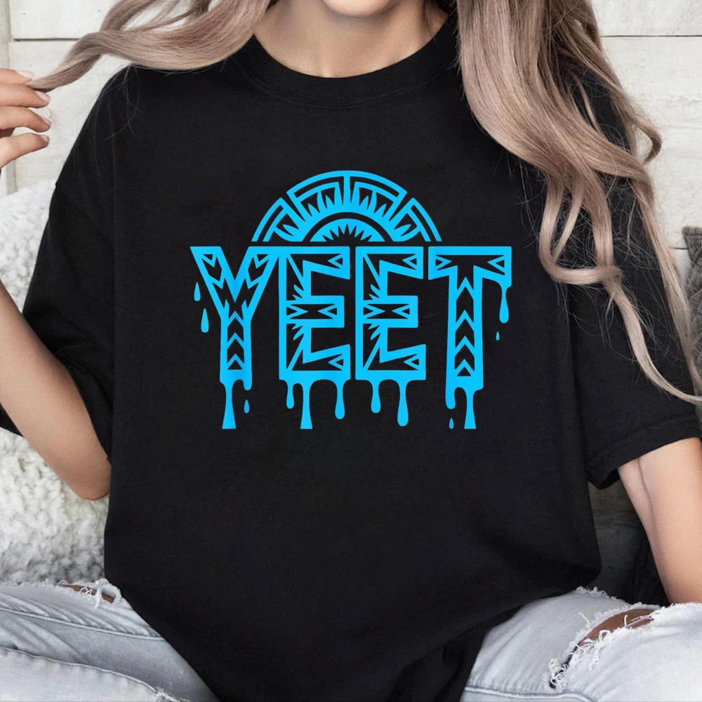 100% Cotton Unisex Yeet Funny Slang Quote Humor Meme Gift Idea T-Shirt ...