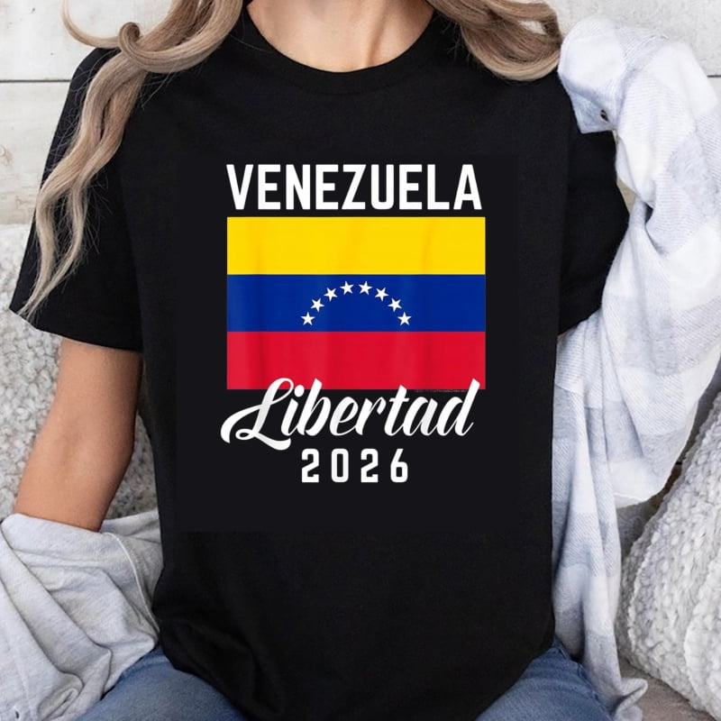 100% Cotton Venezuela Flag Libertad 2026 Independence Day Patriotic ...