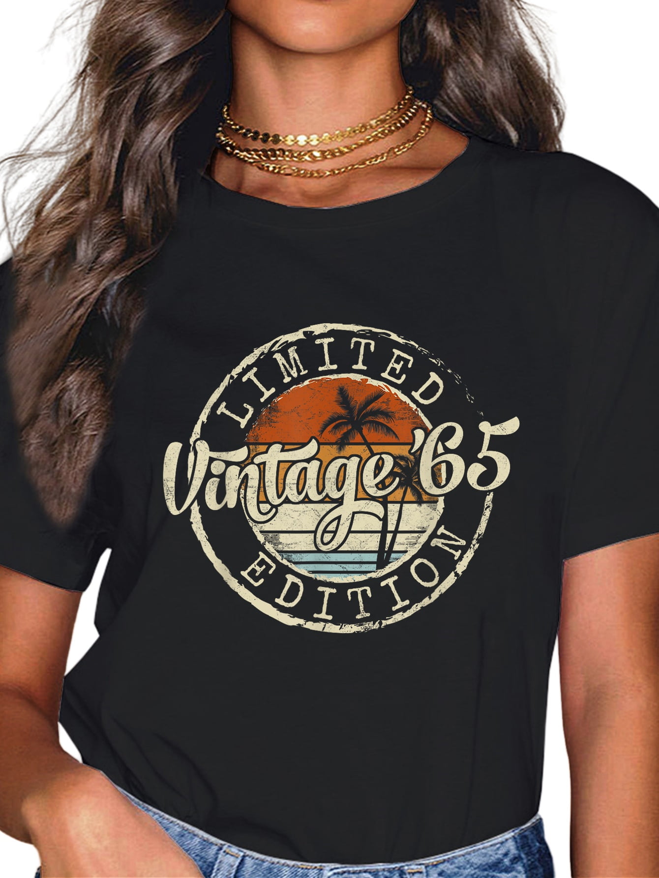 100% Cotton Vintage 1965 60th Birthday Gifts For Men Women 60 Year Old ...