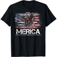 100% Cotton Vintage Dachshund Dog _ Merica Weiner Dog USA Flag Funny ...