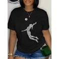 100% Cotton Volleyball Teen Girl Women Youth Player T-Shirt Small Women ...