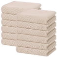 100% Cotton Waffle Weave Kitchen Dish Cloths, Ultra Soft Absorbent ...
