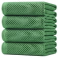 100% Cotton Waffle Weave Kitchen Dish Cloths, Ultra Soft Absorbent ...