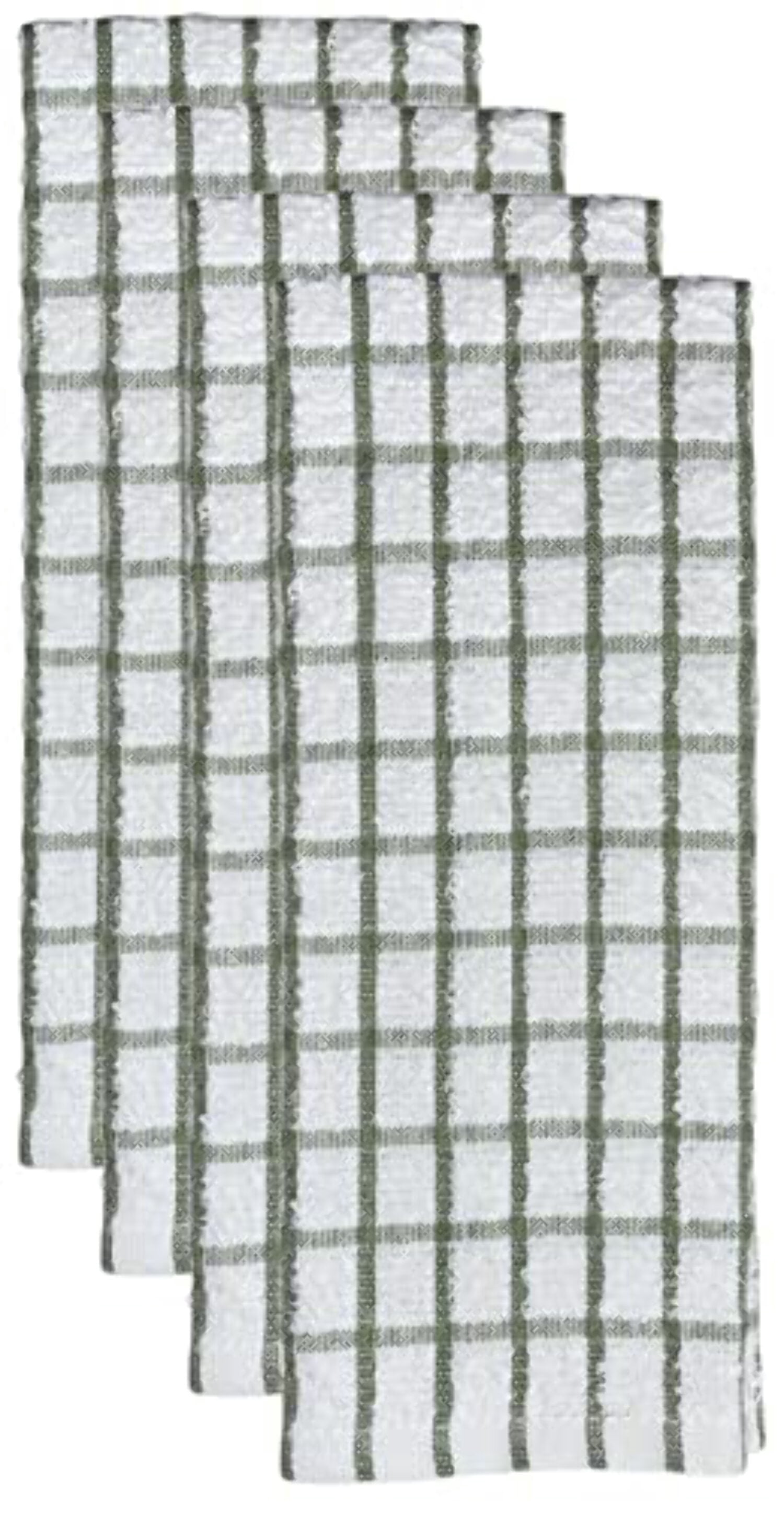 100% Cotton Window Panel Terry Kitchen Towel - 4 Kitchen Towels Size ...