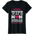 100 Cotton Womens Mothers Day Wife Mom Nurse Boss T Shirt