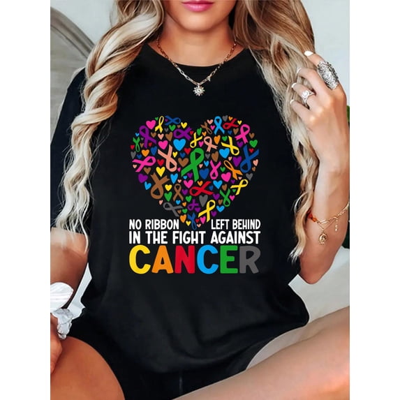 100% Cotton World Cancer Day Hope, Strength, Fight - Empowering Premium ...