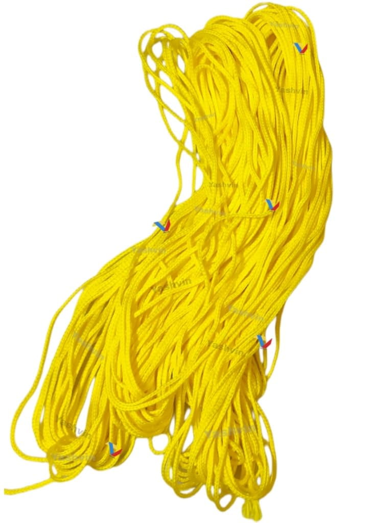 100 Cotton Yellow Peela Cotton Nazar Dhaga 20 Meters Religious Yellow ...