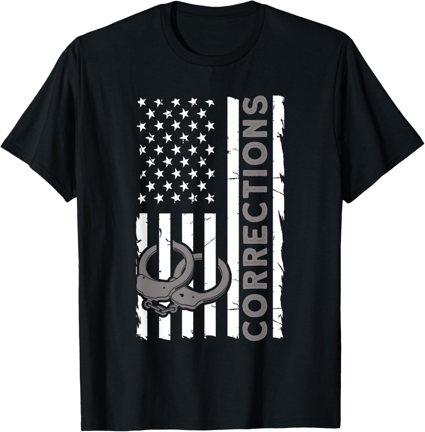 100% Cotton for Both Men and WomenCorrectional Officer Corrections Thin ...