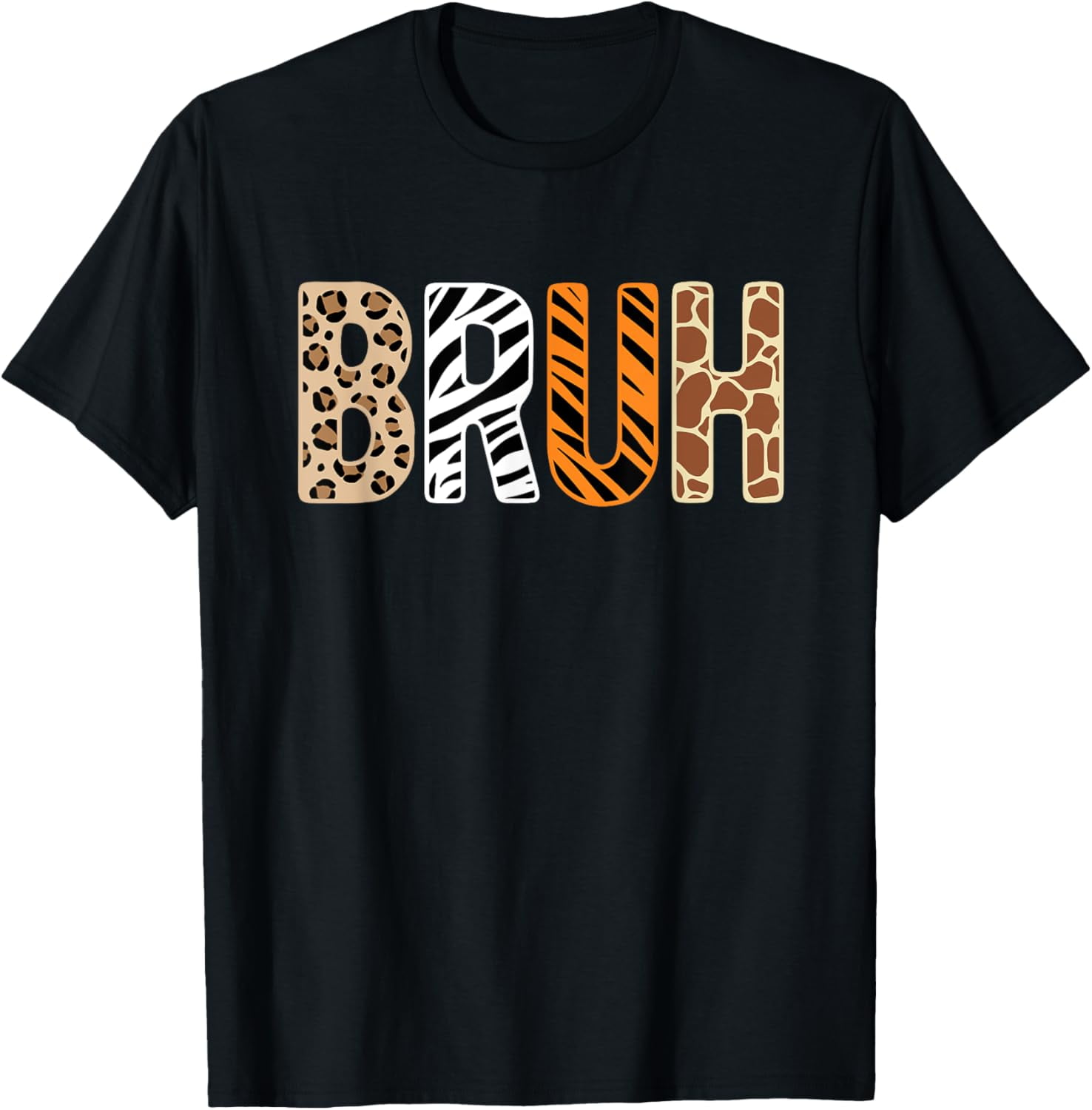 100% Cotton for Both Men and WomenSafari Bruh Zookeeper Funny Animals ...