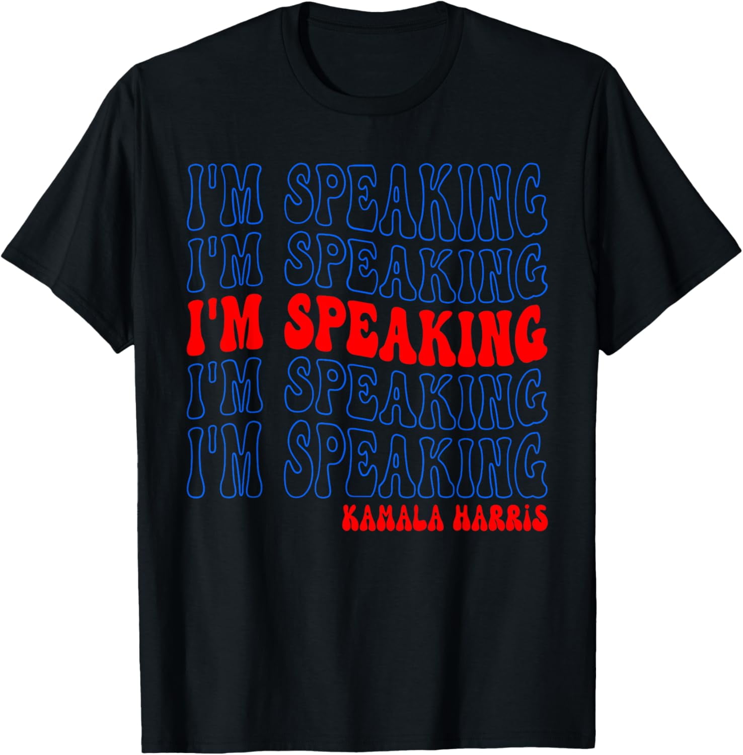 100% Cotton i'm speaking kamala harris Election 2024 T-Shirt - Walmart.com