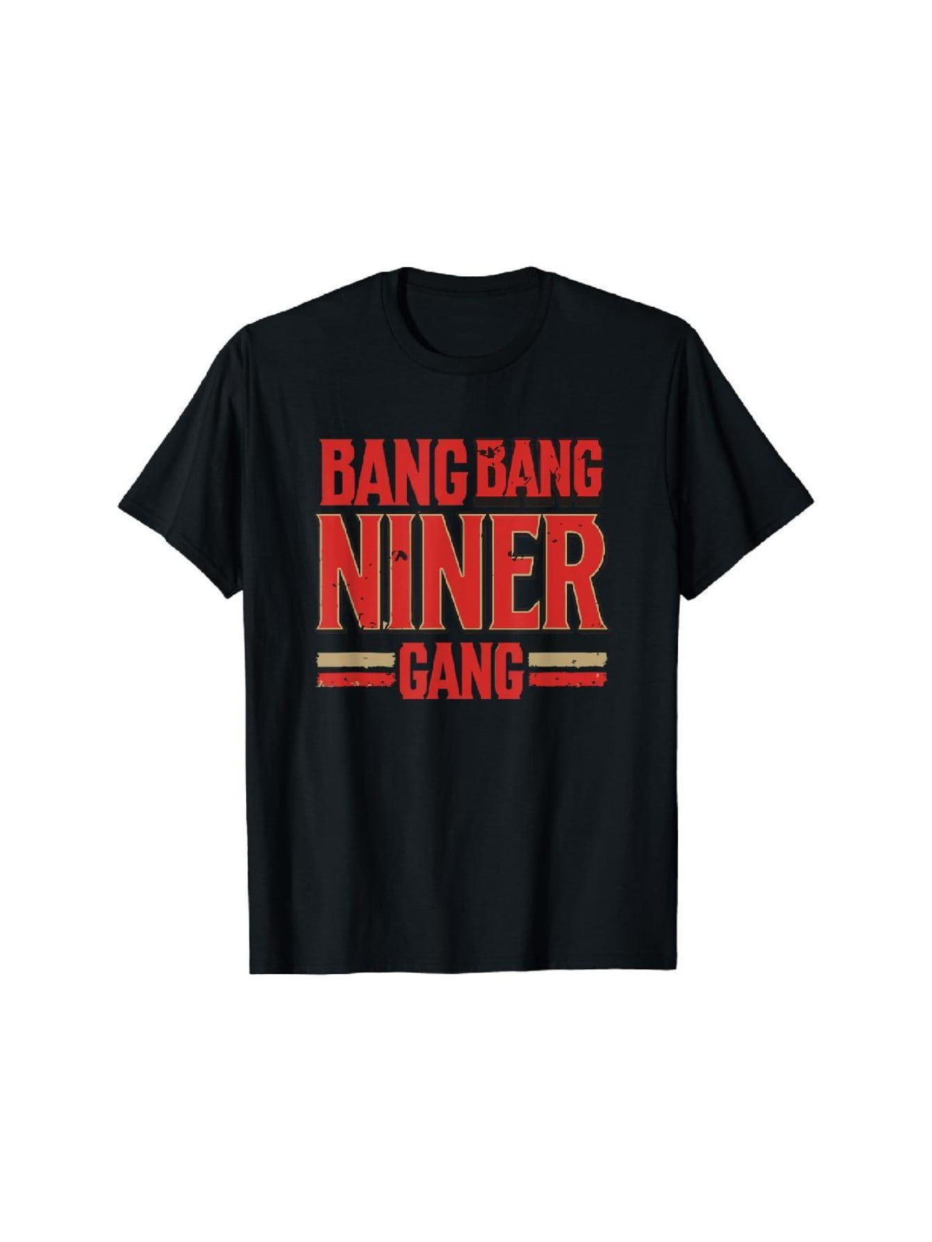 100% Cotton unisex Niner Football Gang Tee – Soft Crew Neck Workout Top ...
