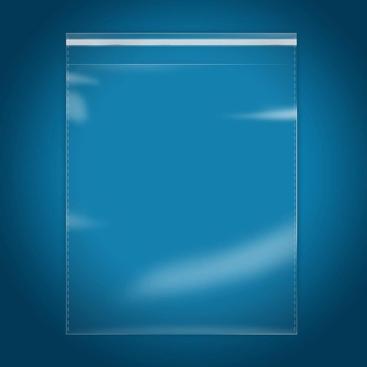 100 Count - 14" x 20" Large Cellophane Bags - Clear Cello Resealable ...