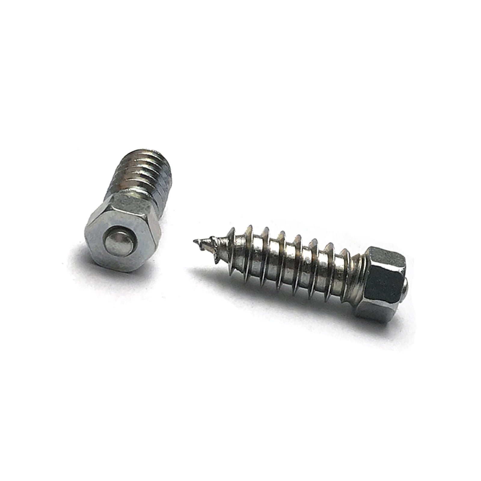 100-Count 15mm Heavy-Duty Screw Studs for Winter Tires | Grip on Ice ...