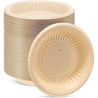 Hefty Deluxe Cut-Resistant, Heavy Duty, Deep Disposable Styrofoam Party ...