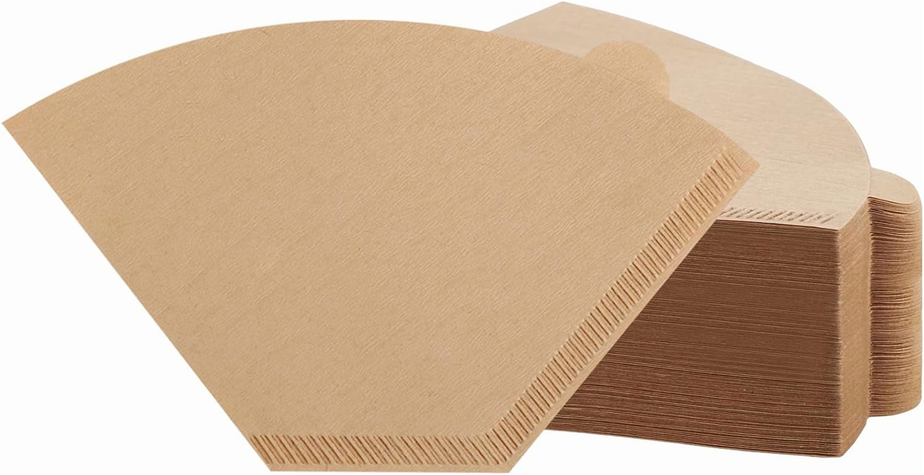 100 Count Coffee Filter #2, 2 Cone Coffee Filters Unbleached Natural 2 ...