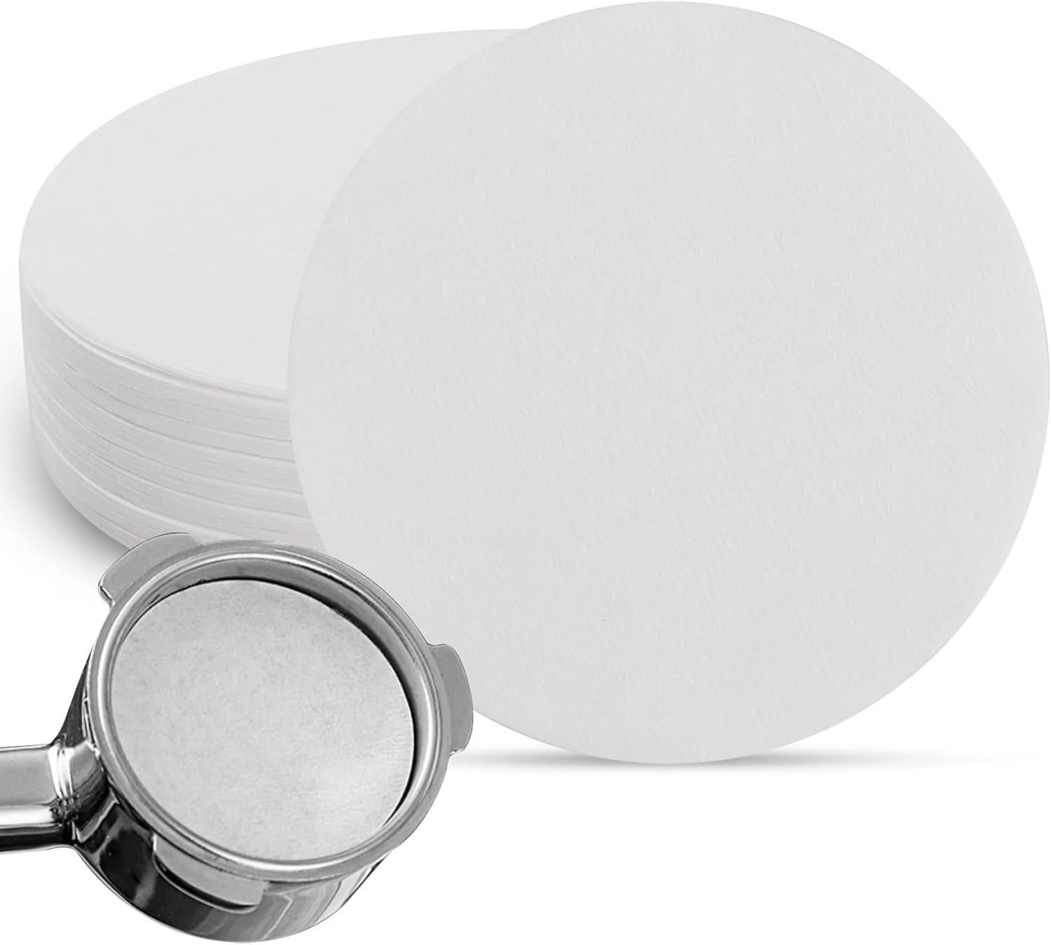100 Count Coffee Filter Paper, 2.36" Round Disposable Filters for ...