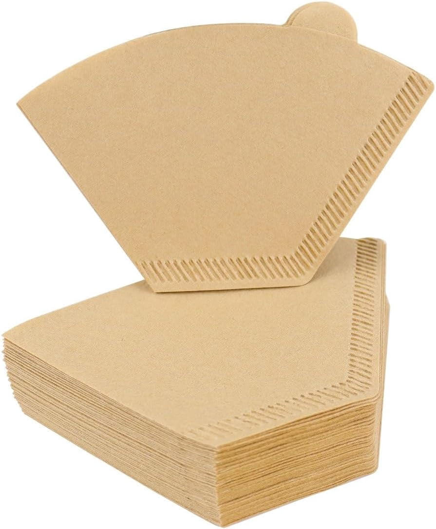 100 Count Cone Coffee Filters Unbleached Cone Filters Disposable ...