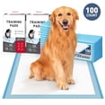 100 Count Dog Pad Puppy Pee Training Pads, 18"*23" Disposable Pet Pee ...