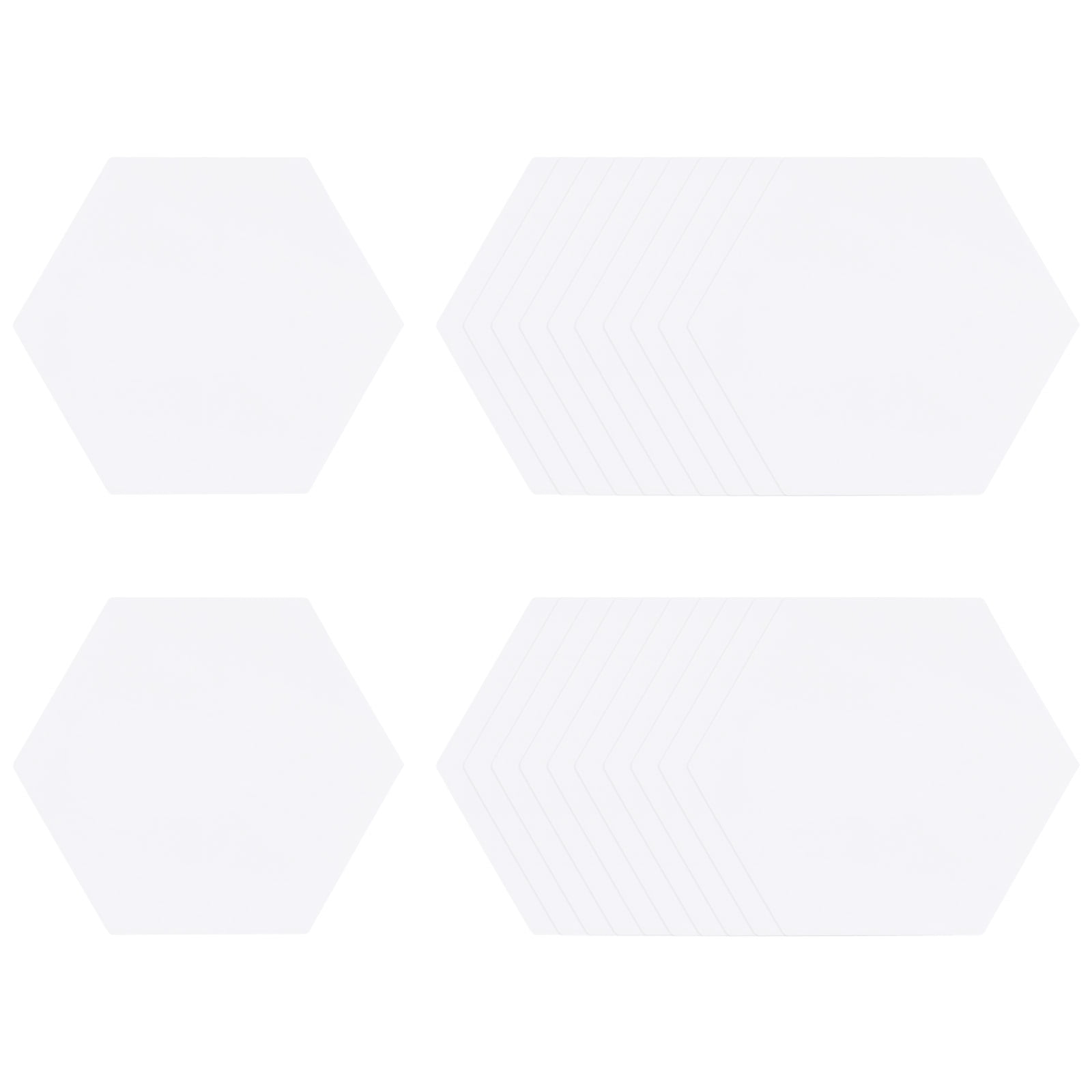 100 Count English Paper Piecing Hexagon 22mm Shapes for Sewing ...