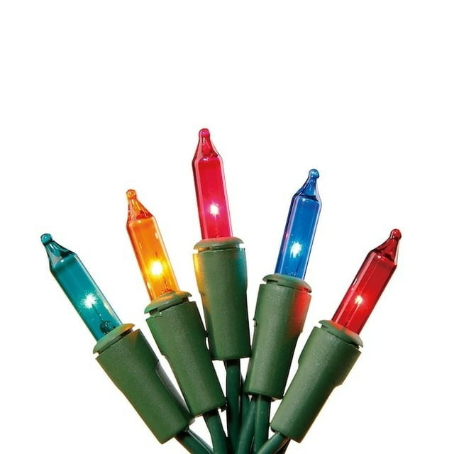 100-Count Holiday 22 feet Multicolor Incandescent Plug-In Christmas ...