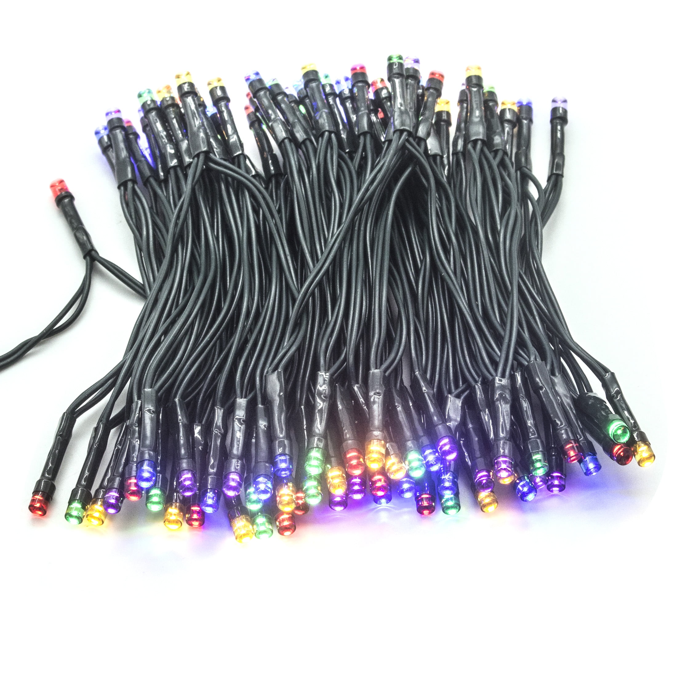 100-Count Multi Micro LED Lights, 24 ft, by Holiday Time - Walmart.com