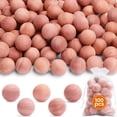 100 Count Natural Cedar Balls & Cedar Blocks, Scented Cedar Wood Closet ...