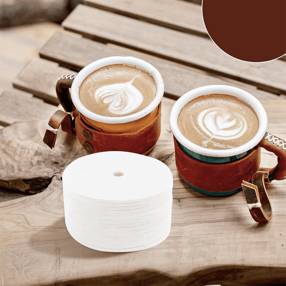 "Melitta High Quality Paper Disc Coffee Filters, 3.5"", 100-Pack, White ...