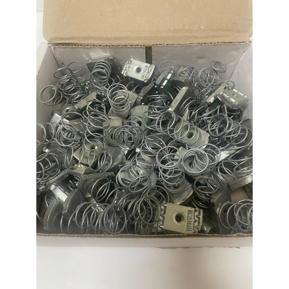 100 Count - Unistrut 1/4-20 Spring Nuts for Unistrut B-Line Channel ...