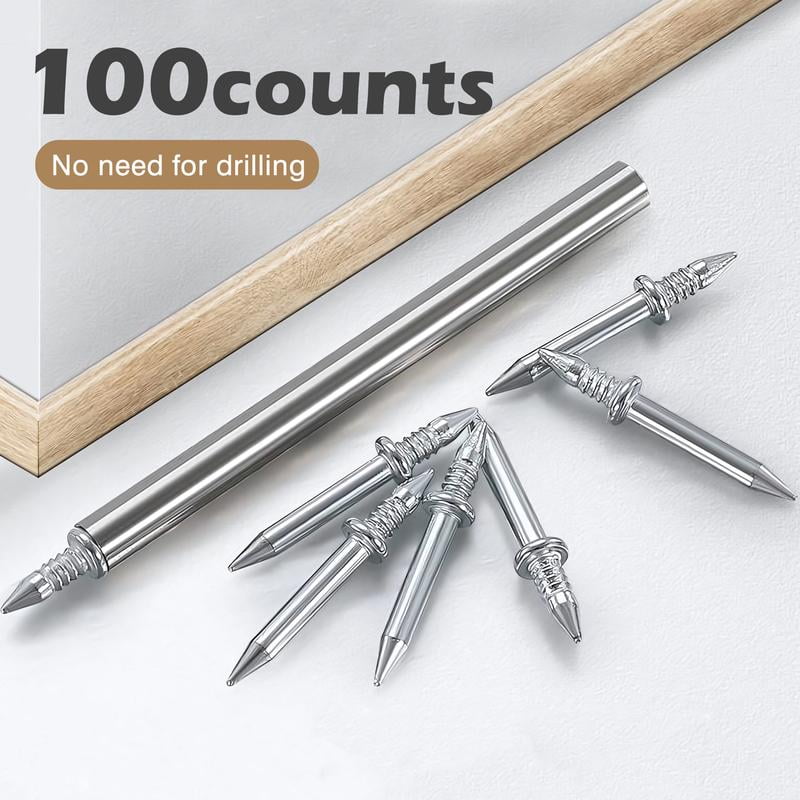100 Counts Double-Headed Skirting Thread Seamless Nail Non Marking ...