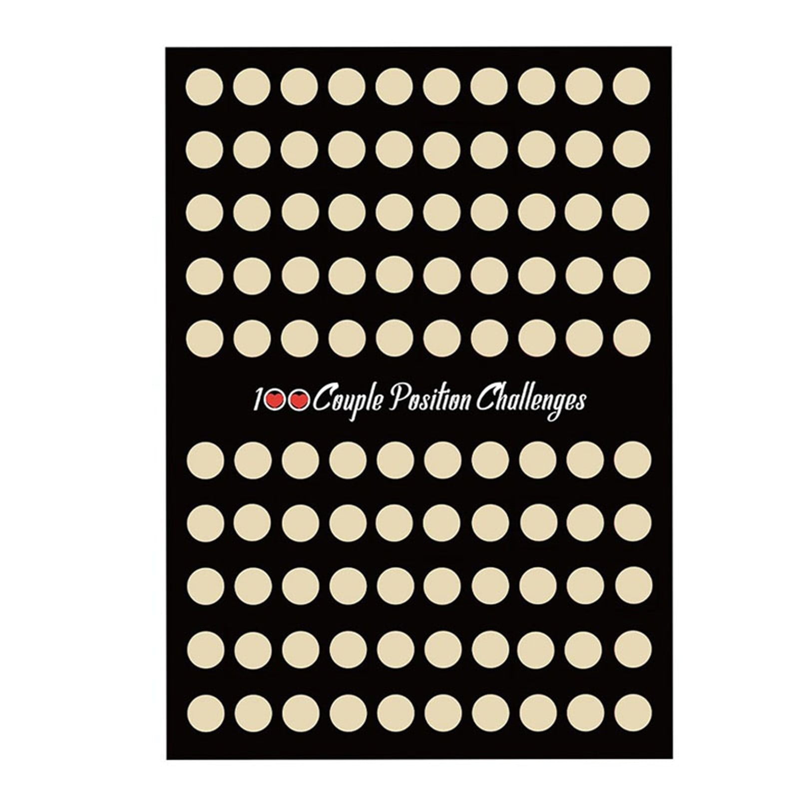 100 Couples Date Ideas Scratch Off Poster Dating Challenge Game ...