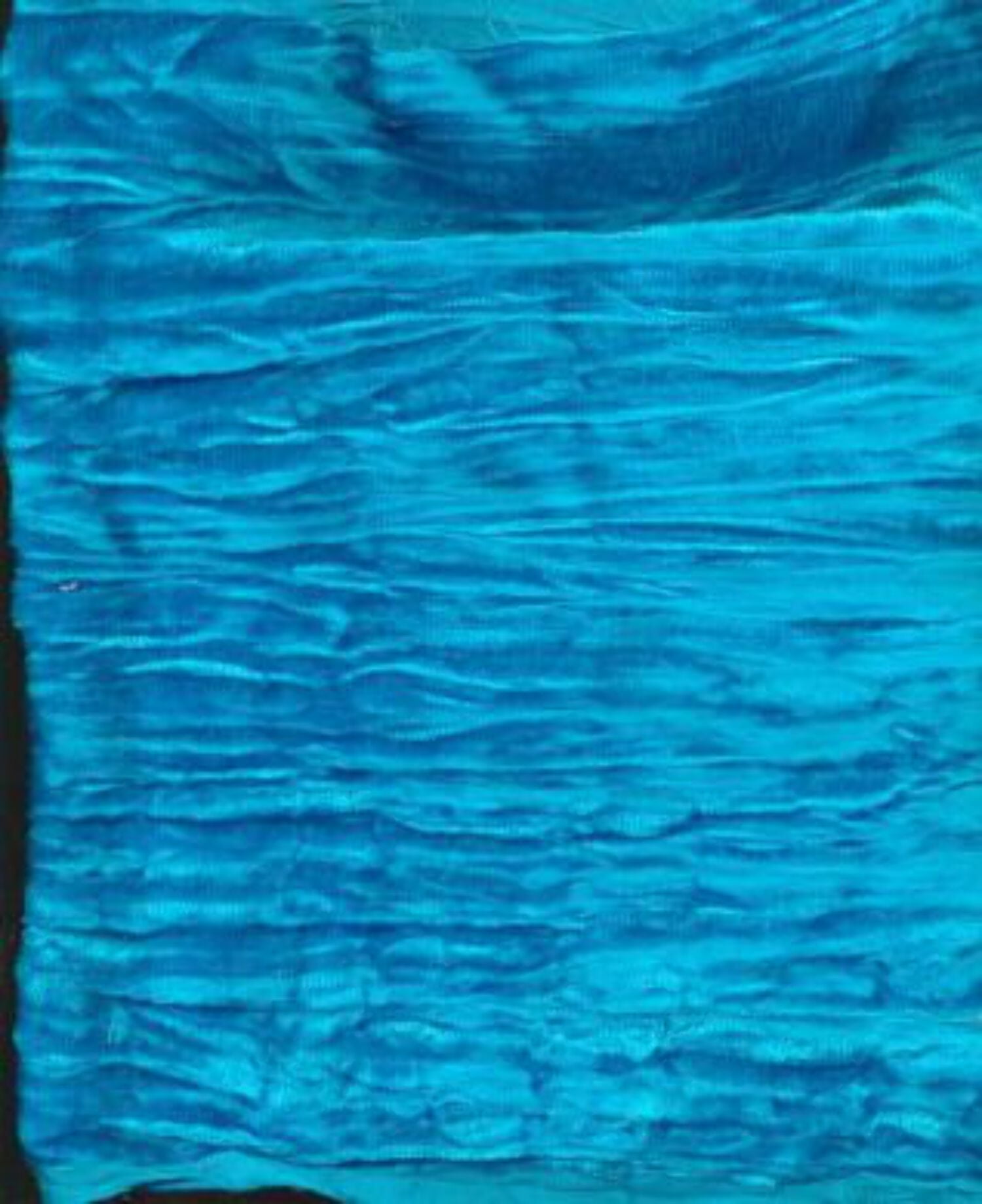 100% Crushed Velvet Turquoise Blue Fabric 44" wide [555] - Walmart.com