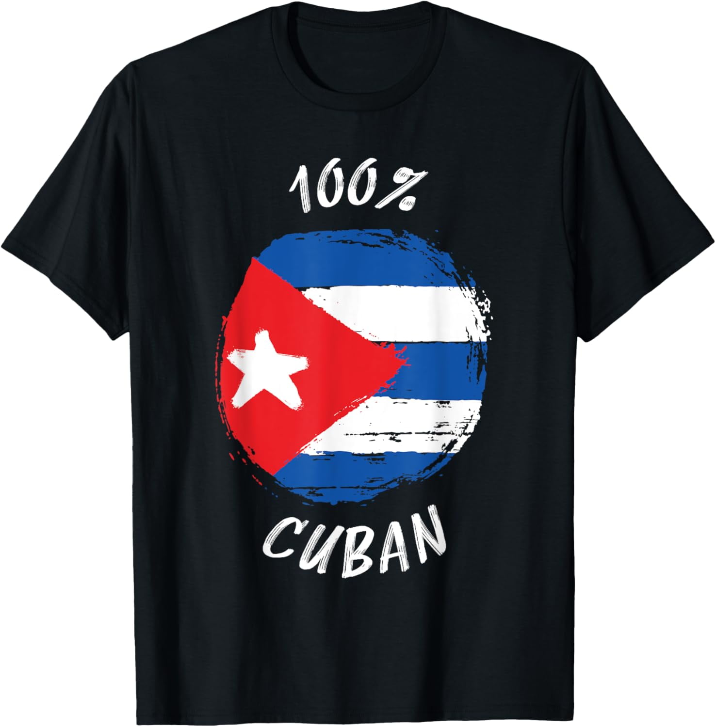 100% Cuban Shirt | Proud Cuban Shirt | Flag Cuba T-Shirt mens t shirt ...