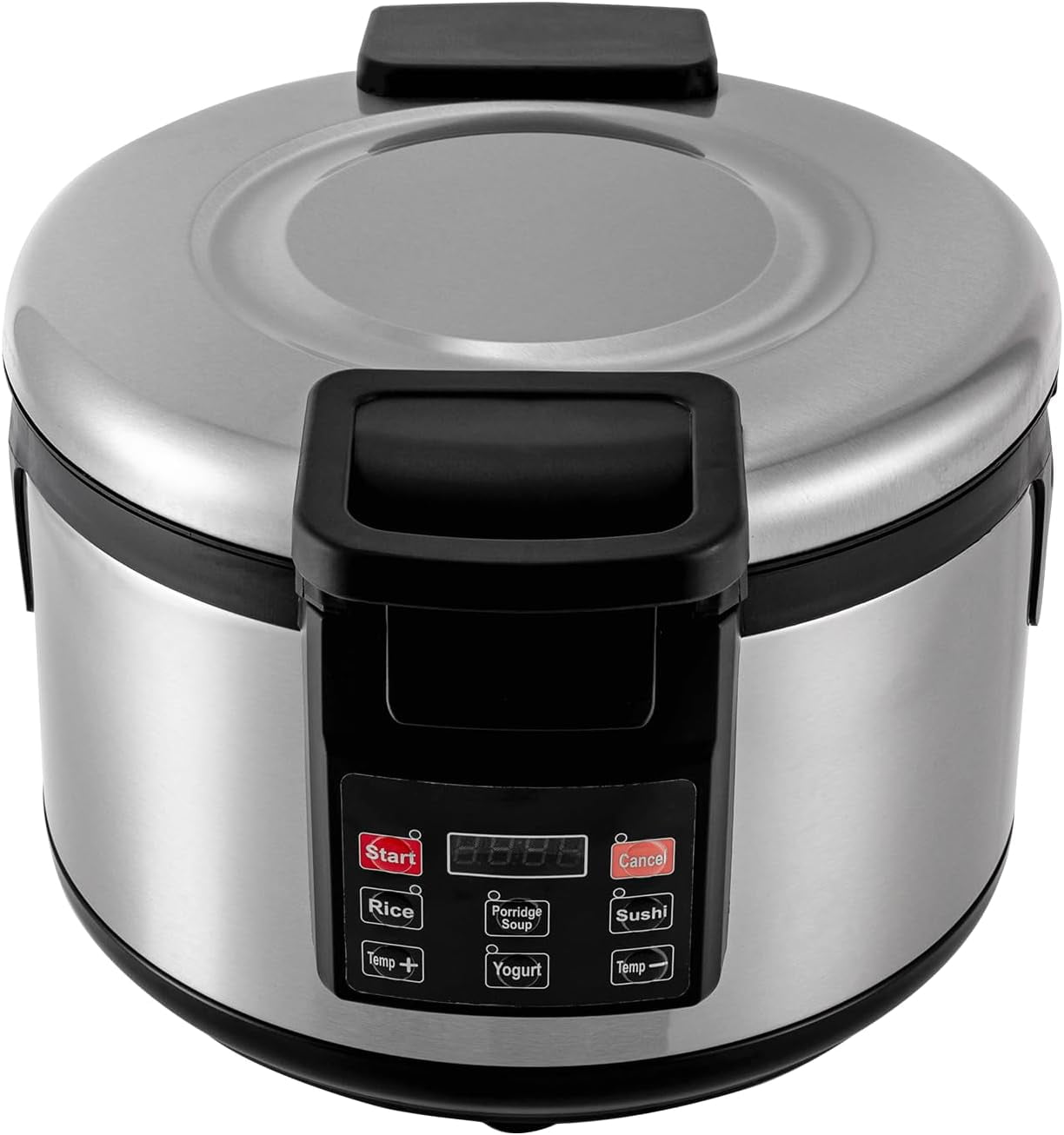 100 Cup Rice Warmer Electric Non-Stick Pot Adjustable Temperature Soup ...