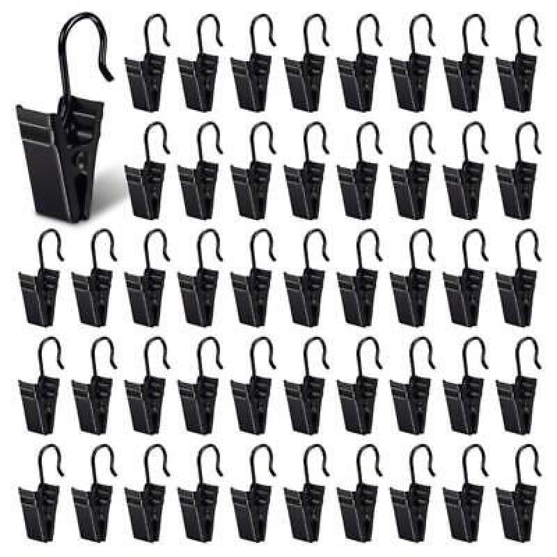 100 Curtain Clips String Light Hangers Small Metal Holder for Hanging ...