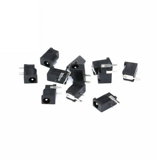 100×DC002 DC socket 3.5x1.1 DC power socket 3-pin power interface ...