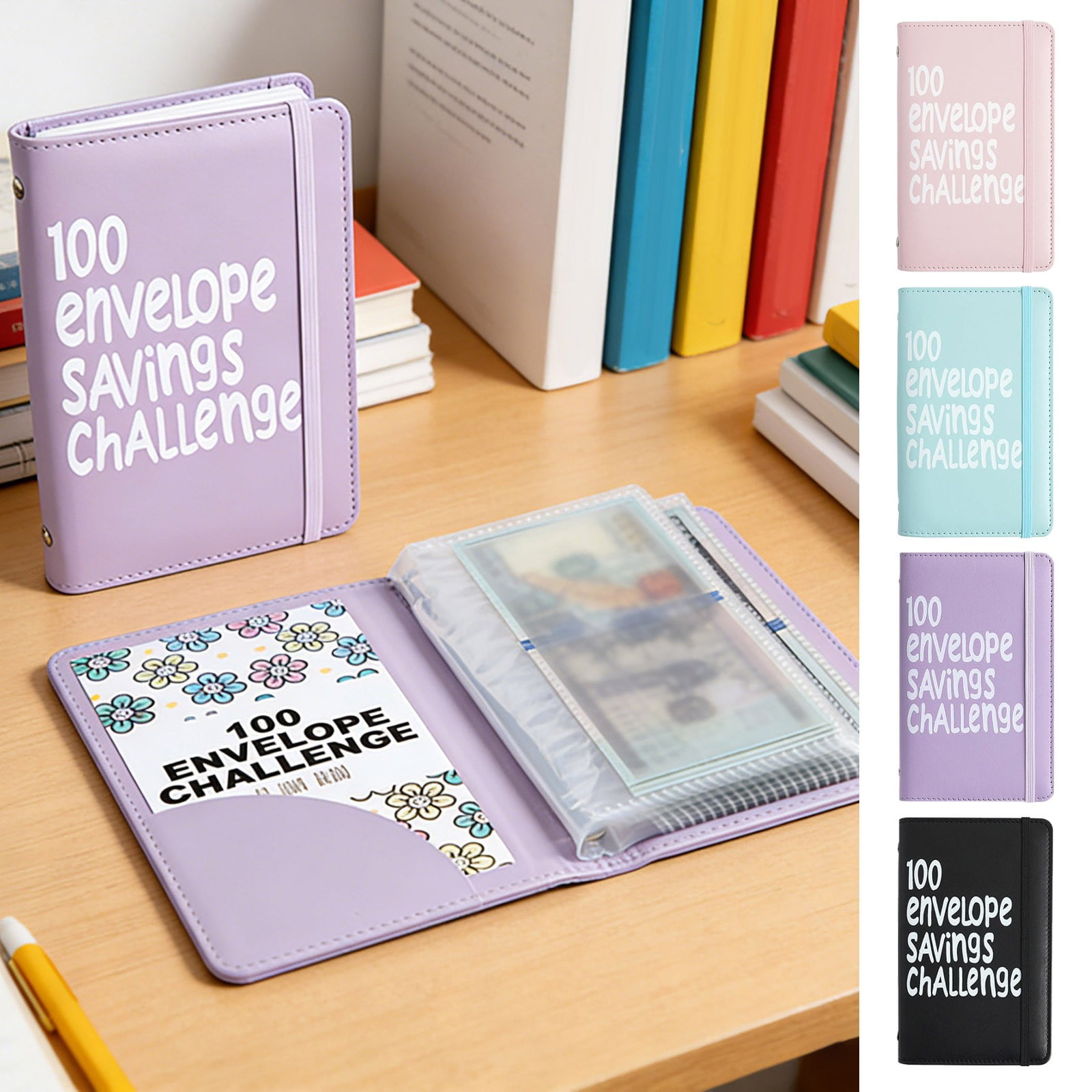 100 Days Envelope Challenge Budgetstorage Binder, Money Saving Binder ...