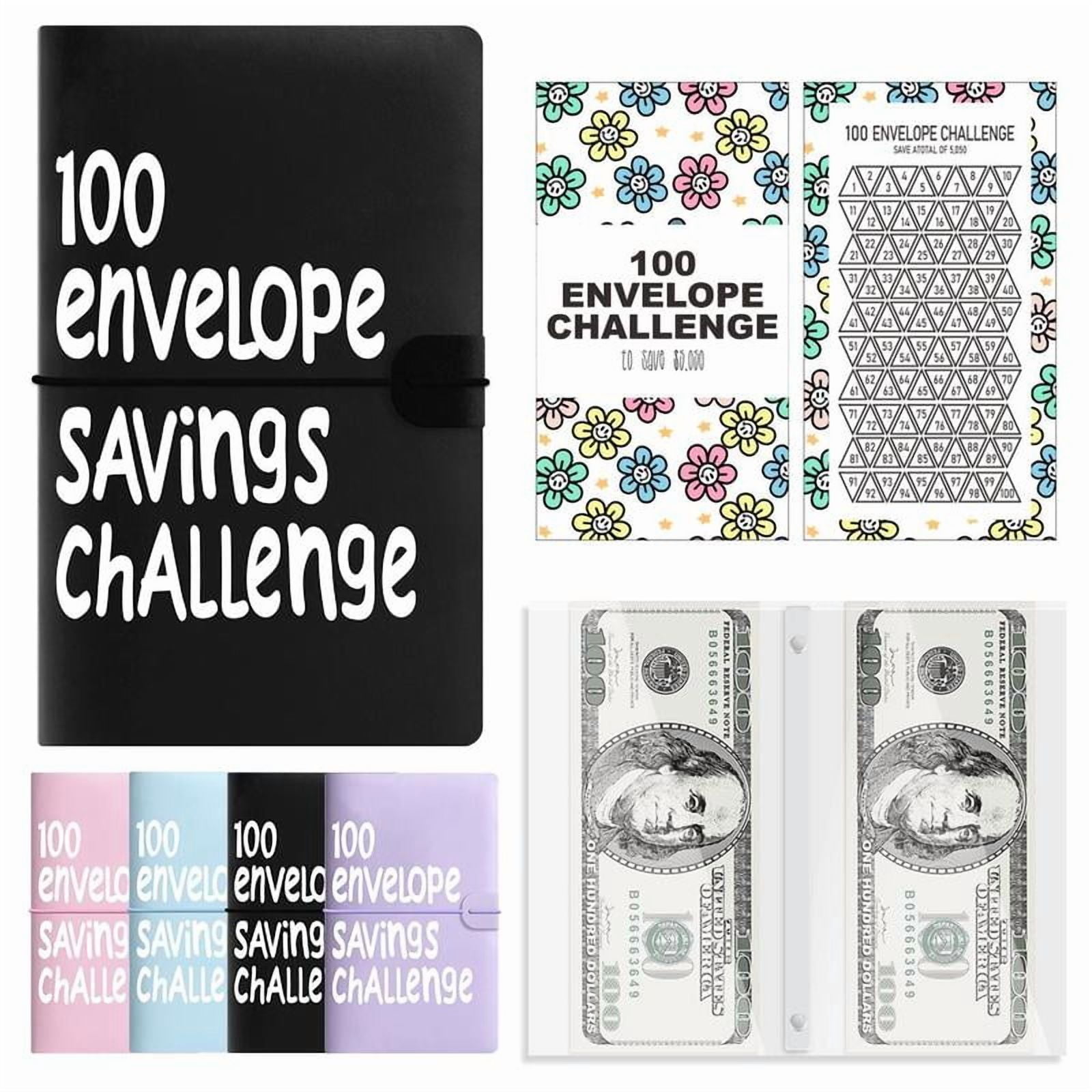 100 Days Money Saving Challenge Coin Envelope BudgetStorage Book ...
