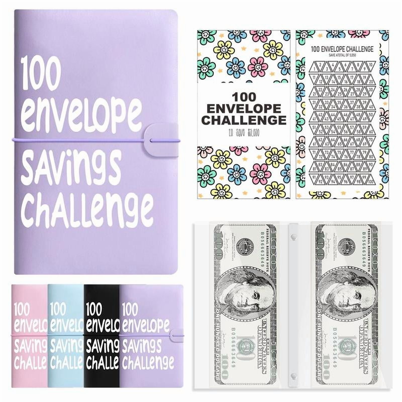 100 Days Money Saving Challenge Coin Envelope BudgetStorage Book ...
