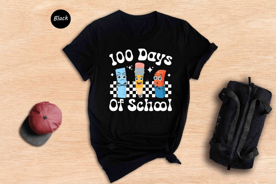 100 Days Of School Shirt, Celebration Tee - Walmart.com