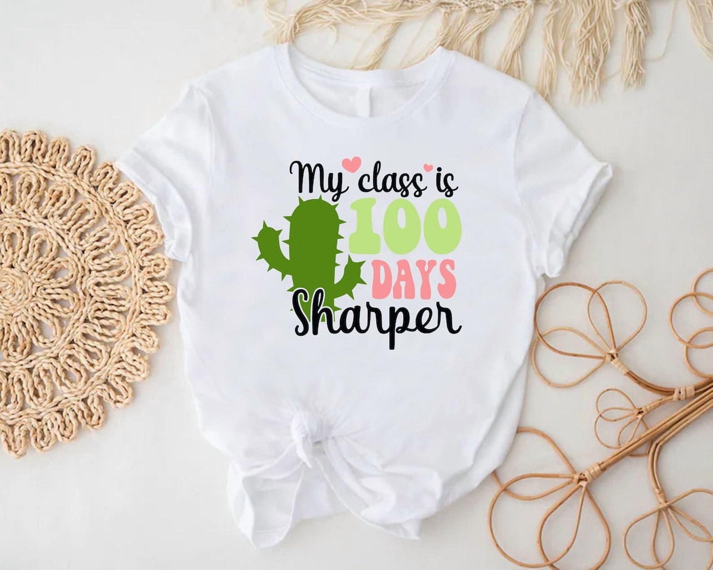 100 Days Of School Shirt, School Teacher Shirt, My Class Is 100 Days ...