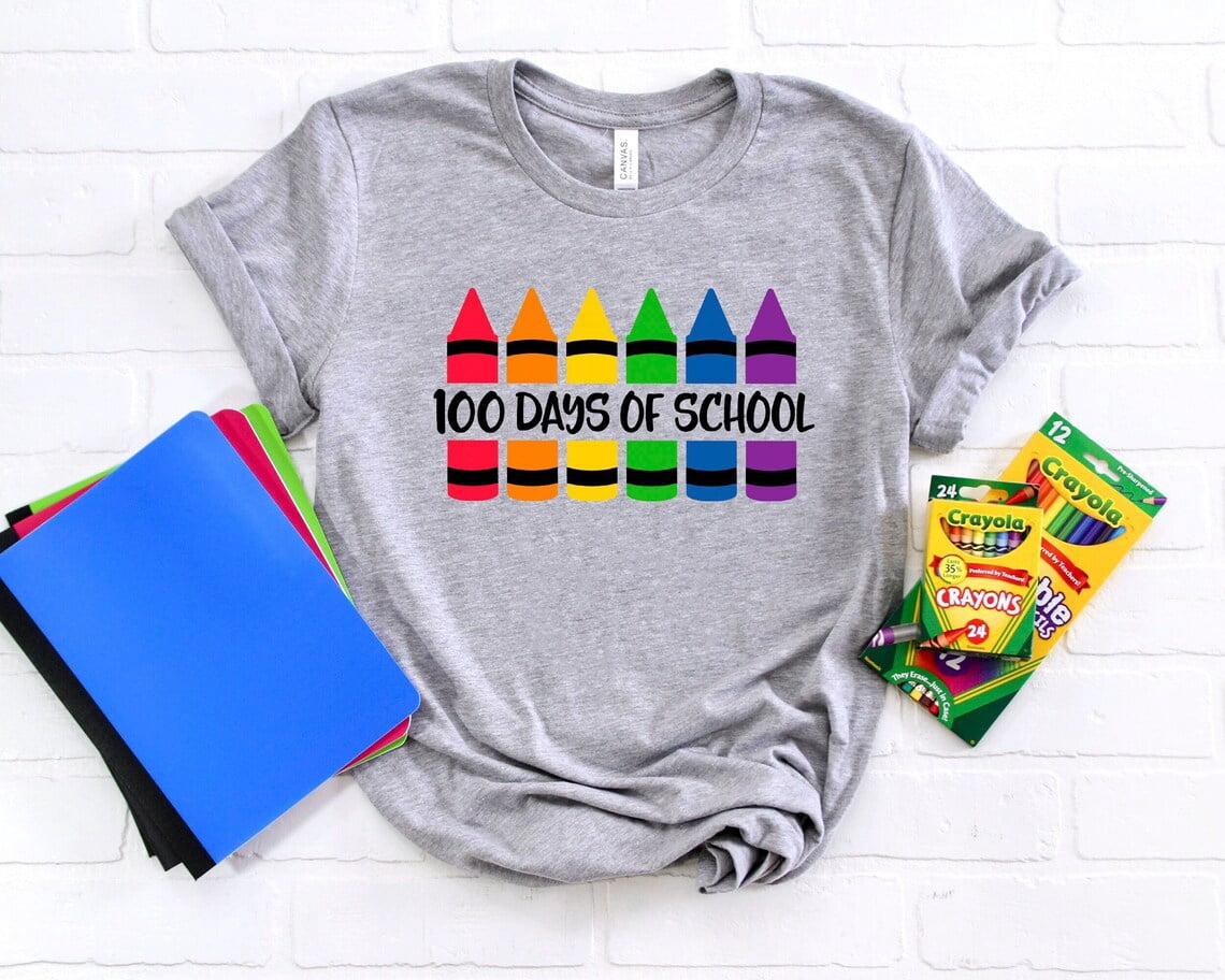 100 Days Of School Shirt Teacher 100 Magical Days School Outfit Tee ...