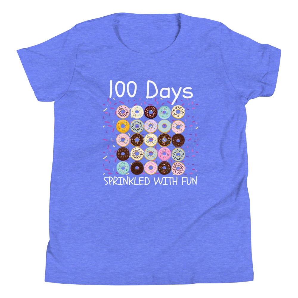 100 Days Shirt Kids Shirt Sprinkled With Fun Shirt 100th Day of School ...