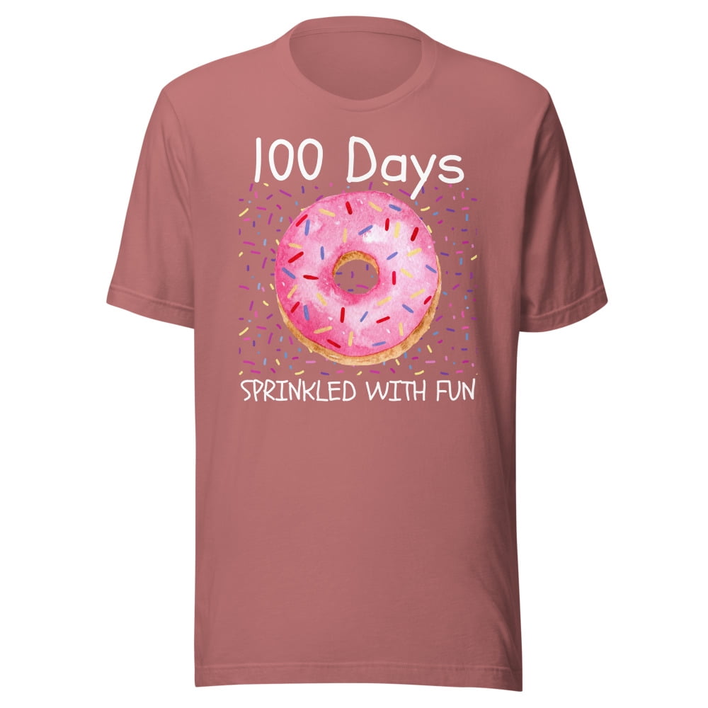 100 Days Shirt Kids Shirt Sprinkled With Fun Shirt, Unisex, 100th Day ...