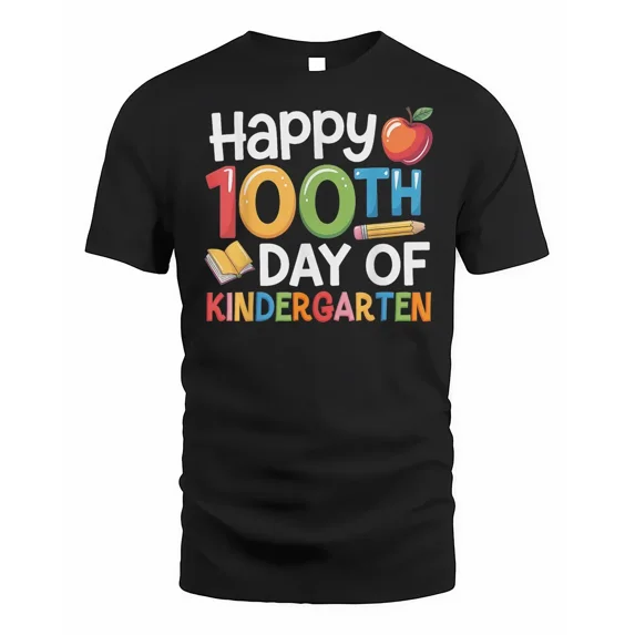 100 Days Smarter Kindergarten 100th Day of School Teacher Shirt ...