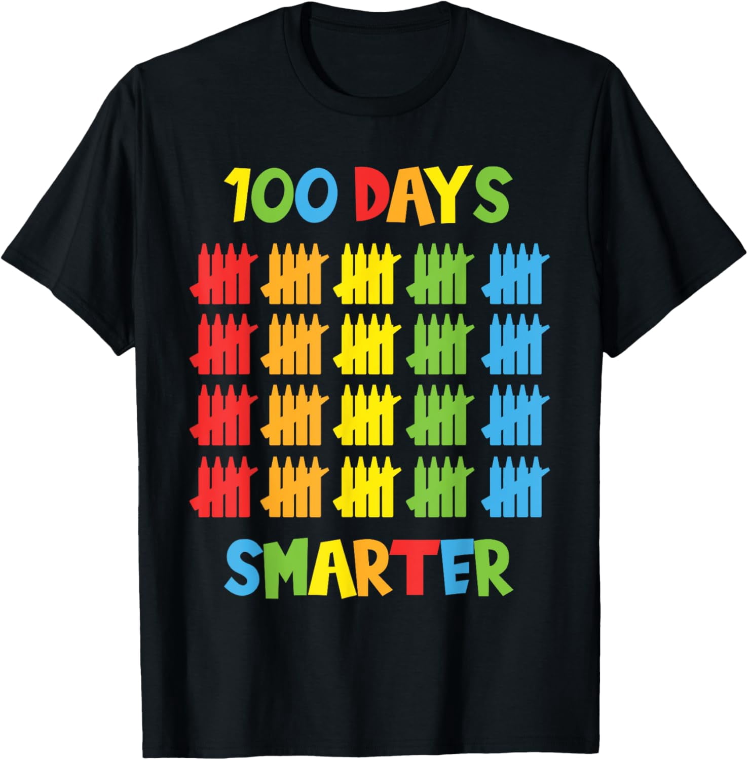 100 Days Smarter Teachers Child 100th Day of School T-Shirt Casual ...