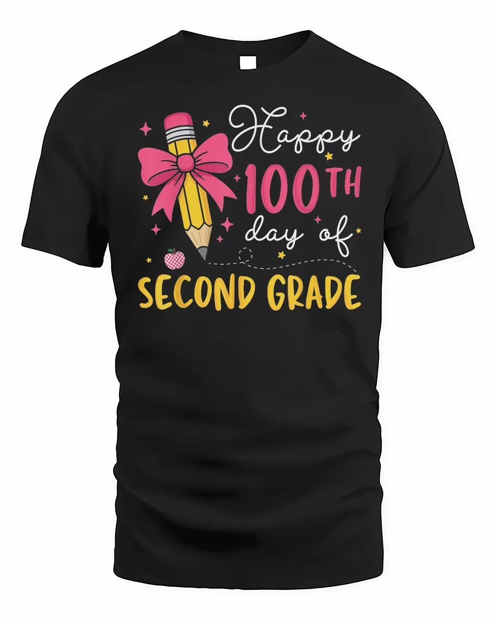 100 Days of 2nd Second Grade 100th Day of School Teacher Kid Shirt ...