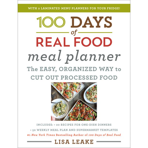 100 Days of Real Food Meal Planner (Hardcover) - Walmart.com