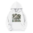 100 Days of School Hoodie for Kids Boys Girls - Letter Graphic Long ...