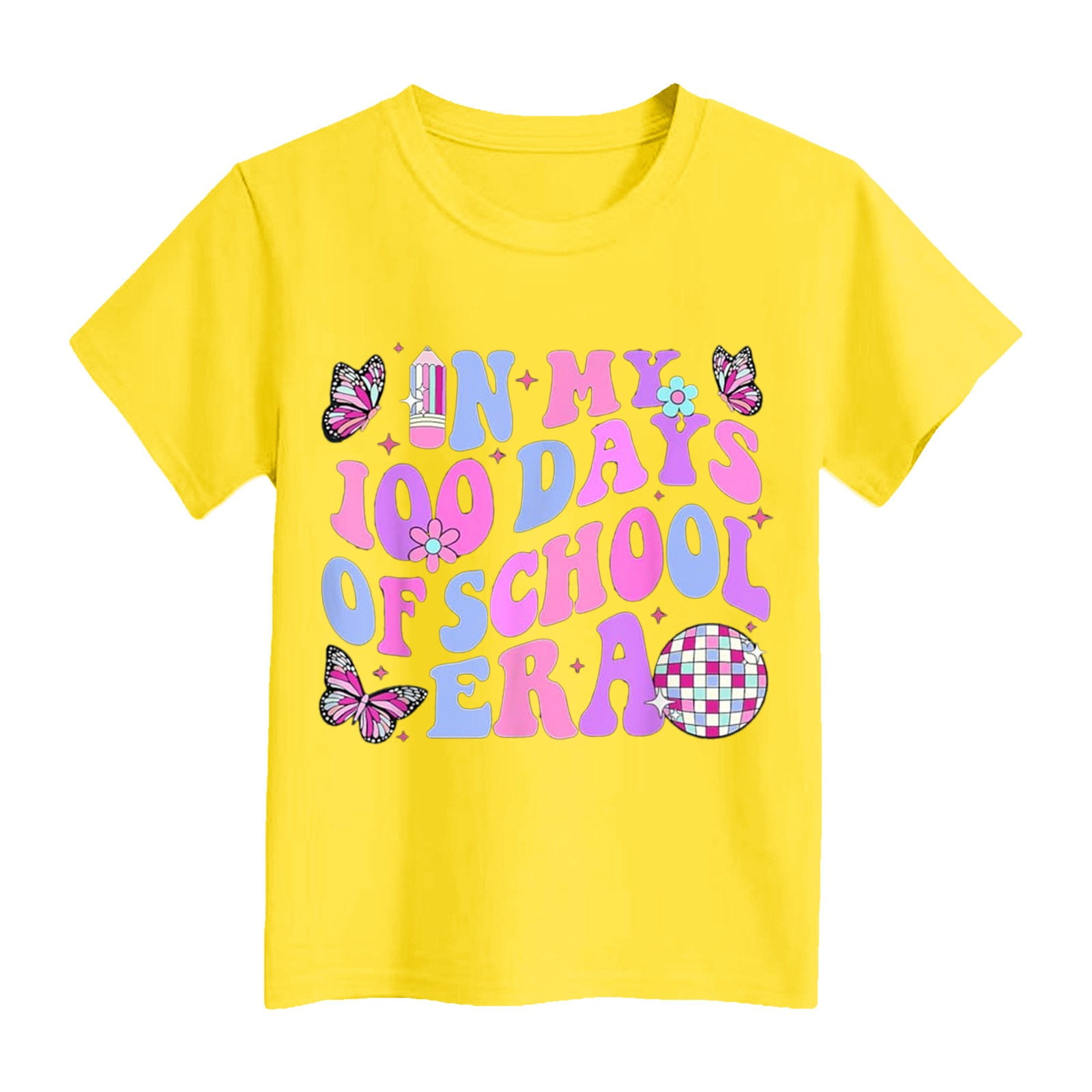 100 Days of School Shirt for Boys Girls Kids Kindergarten Happy 100th ...