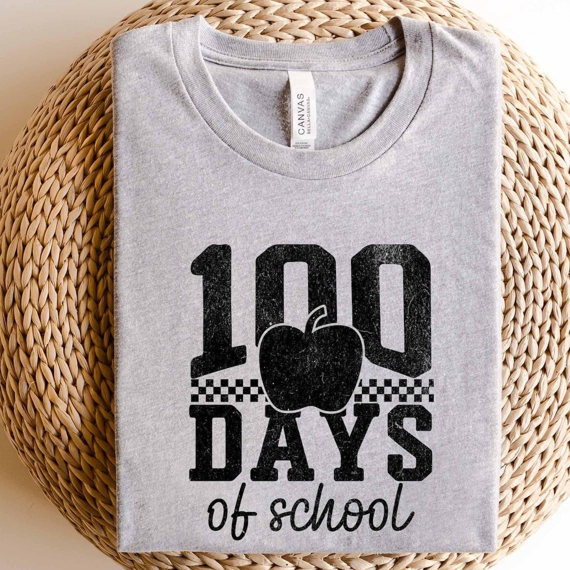 100 Days of School Smile Shirt, Funny Teacher Appreciation Gift ...